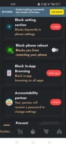 How to Block In-App Browsing in BlockP App? - BlockP